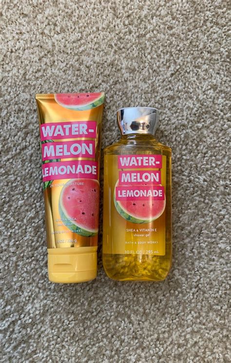 Watermelon Lemonade Body Cream And Shower Gel New Never Used Full