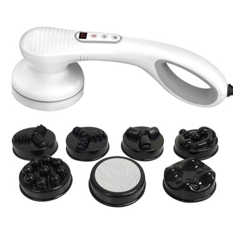 Masajeador Corporal 6 Cabezales Mp 3000a Masajeador Corporal Maxtop
