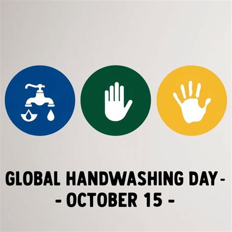 Global Handwashing Day Is An International Hand Washing Promotion
