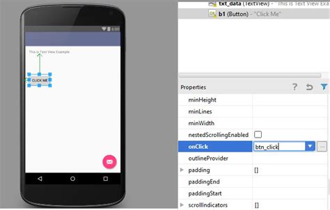 android button controls