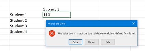 how to create data validation in microsoft excel webnots