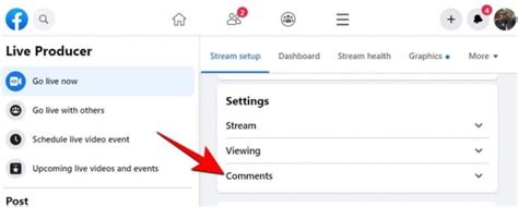 How To Turn Off Comments On Facebook Live