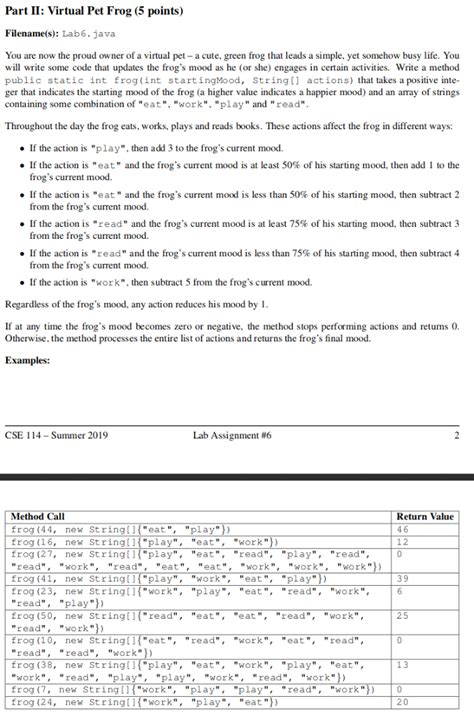 solved import java util arrays public class lab6 { publi