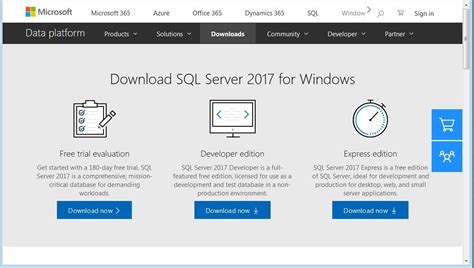 microsoft sql server 2017 installation step by step