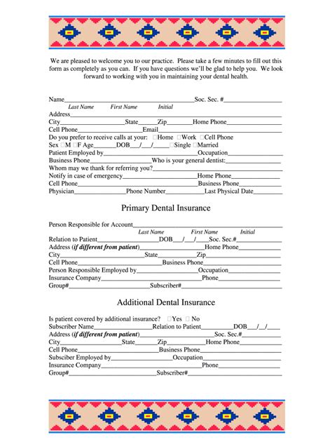 new patient form pdf hde periodontal fill out and sign printable pdf
