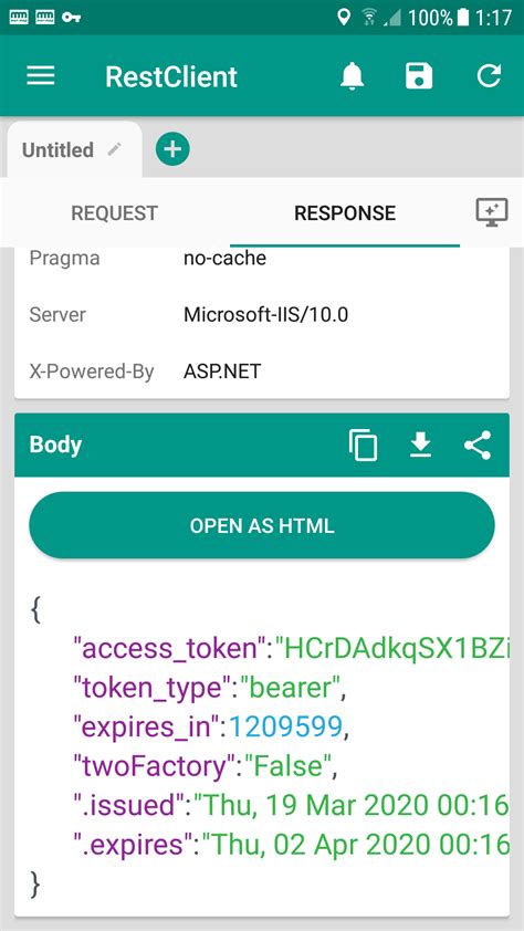 android retrofit call request only receiving message