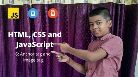 html css javascript course 6 anchor tag and image tag youtube