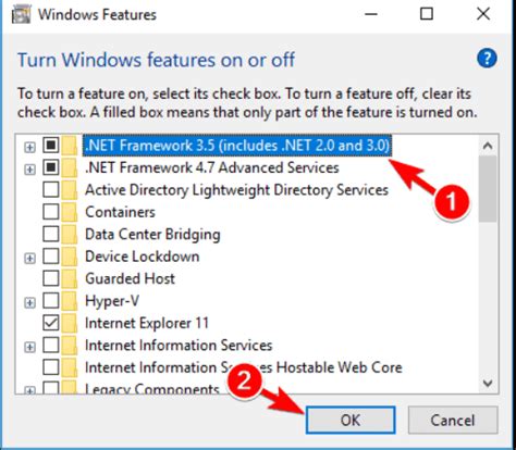 8 Fixes For Cannot Install Net Framework 3 5