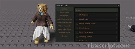 universal walkspeed inf jumps and more scripts rbxscript