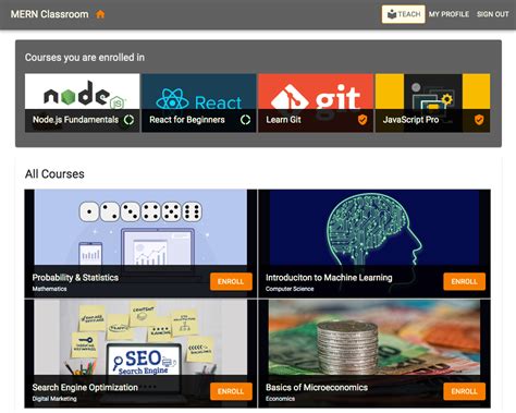 introducing mern classroom full stack react projects second edition