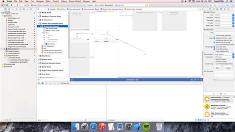ios xcode storyboard doesn t show scene stack overflow