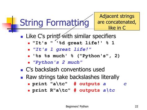 ppt beginners python powerpoint presentation free download id 1961610