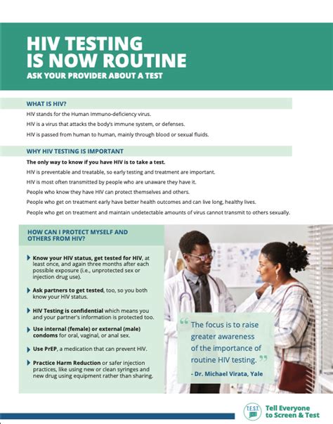 Routine Hiv Testing Provider Toolkit Positive Prevention Ct