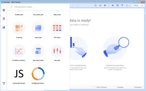 one click jsviz visualizations extending jsviz for tibco spotfire®