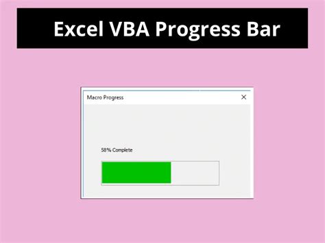 excel vba progress bar on userform computergaga