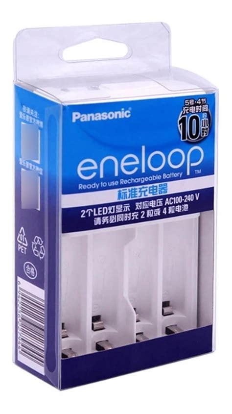 Carregador Panasonic Eneloop Pilhas Aa Aaa Bq Cc51c Original