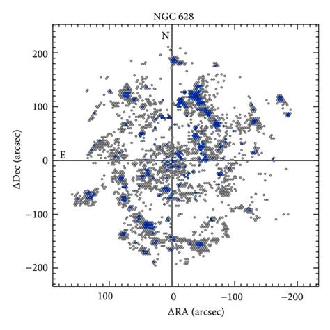 A Spatial Map Of The Fibres Within The Ifs Mosaic Of Ngc 628 Where