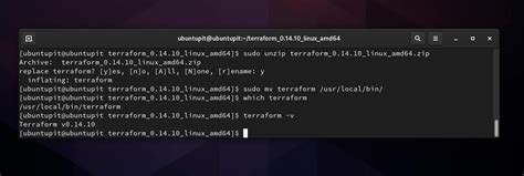 how to install and configure terraform in linux distributions