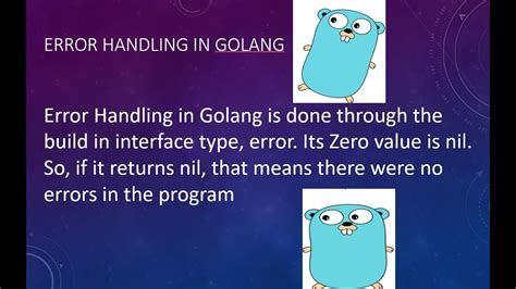 error handling in golang golang tutorial beginners youtube