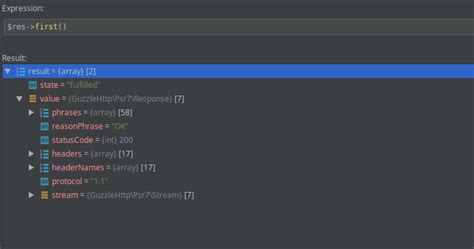 php how to get requested url for a guzzle async request stack overflow
