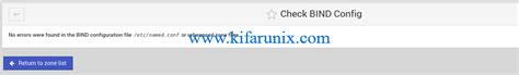 Configure Bind Dns Server Using Webmin On Centos 8