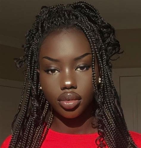 Beautiful Dark Skinned Women Beautiful Lips Ebony Beauty Dark Beauty