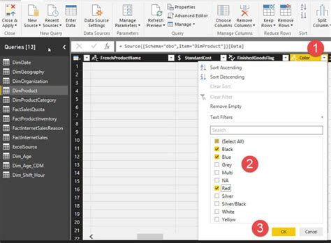 power bi native query and query folding