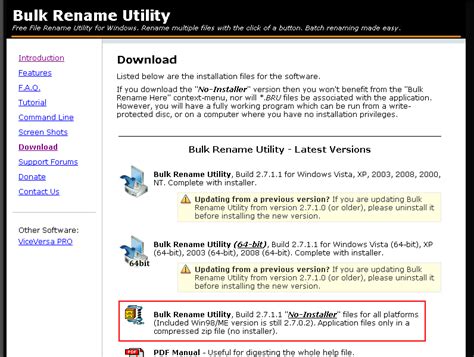 How To Batch Rename Files Or Folders Using Bulk Rename Utility