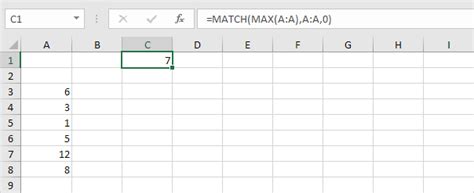 how to use locate maximum value in excel excel examples