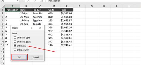 how to make a title line on an excel spreadsheet