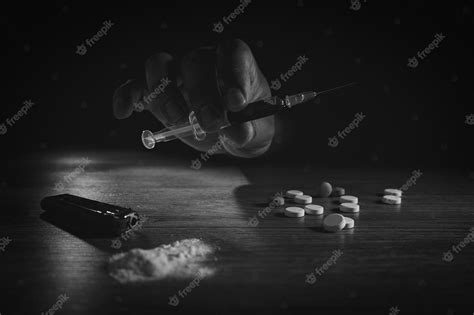 Premium Photo Stop Drug Addiction Concept International Day Against