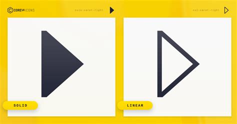 caret right icon · svg png javascript and webfont · coreui icons