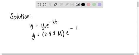 Solved The First Order Decomposition Of N2o5 At 328 K Has A Rate
