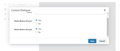 how to make draggable custom dialogue box in tinymce 5 3 1 stack overflow