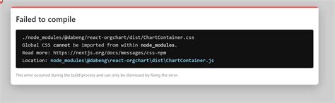 nexjs and error importing css files within node modules · issue 72