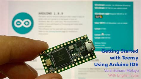 getting started with teensy using arduino ide tutorials of cytron