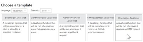 create a serverless angular app with azure functions and