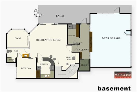 Basement Floor Plans Ideas Hawk Haven