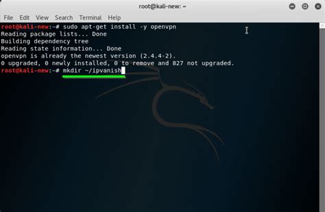 how to configure openvpn in kali linux ipvanish