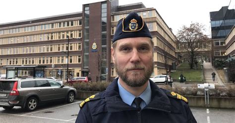 Polischefen I Medelpad ”samröre Med Kriminella Nätverk Söderut” Svt