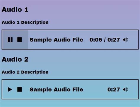 create a circular html5 audio player with jquery player