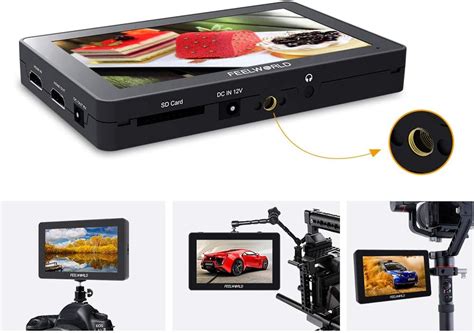 Feelworld F6 Plus 5 5 Inch On Camera Field Monitor Kit 3d Lut Video