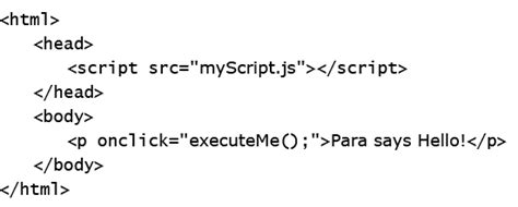 javascript events and event handling