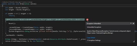 objectdisposedexception caused by gc · issue 2049 · xamarin xamarin