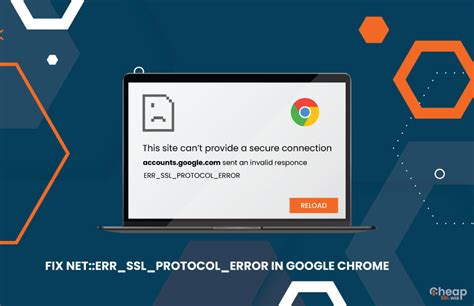how to fix net err ssl protocol error in chrome