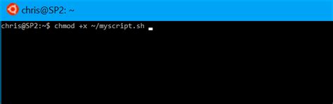 comment créer et exécuter des scripts bash shell sur windows 10
