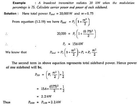 Theory Of Amplitude Modulation