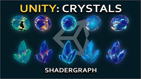 unity shader graph crystals unity crystals game assets