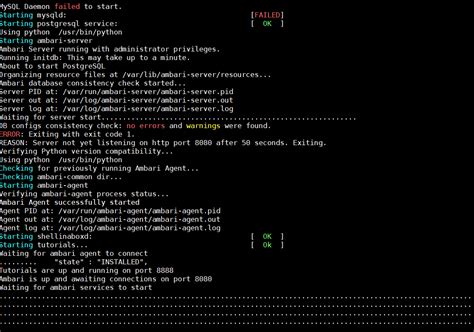 solved mysql daemon failed on the start of docker version