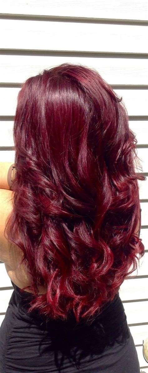 Bold Burgundy Dark Red Hair Dye Burgundy Red Hair Red Violet Hair